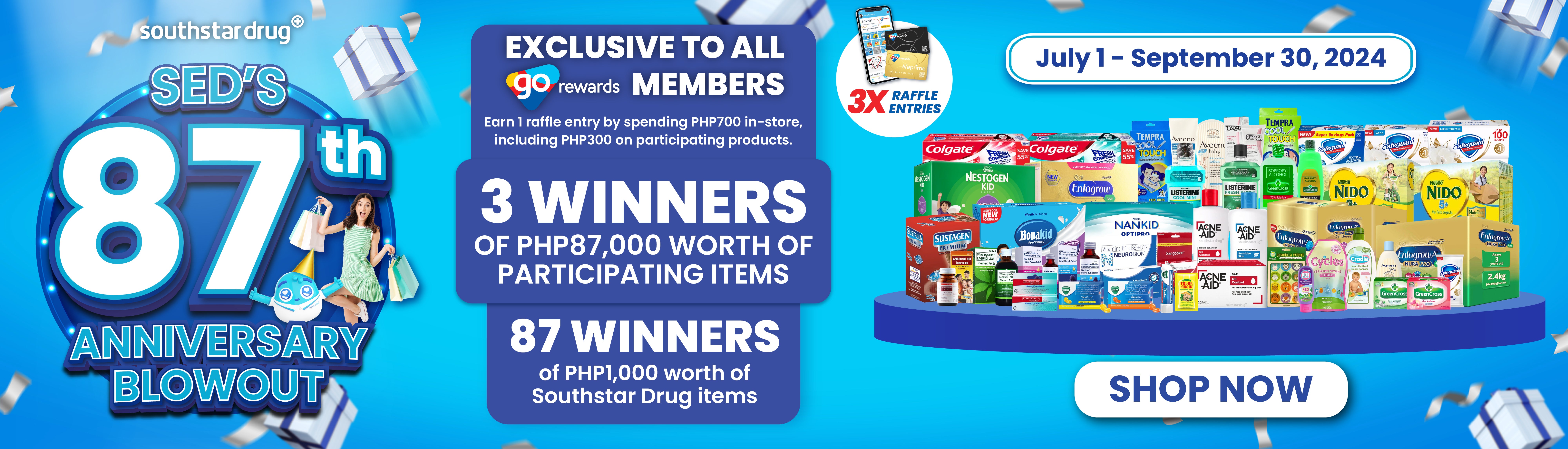 Sed's Anniversary Blowout Sale – Southstar Drug