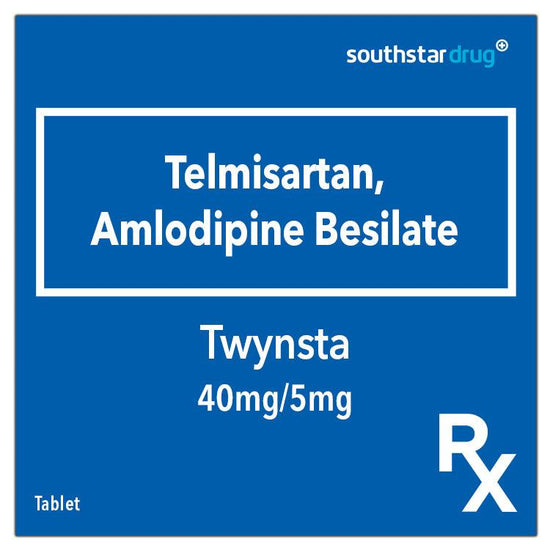 Buy Rx: Twynsta 40 mg / 5 mg Tablet Online – Southstar Drug