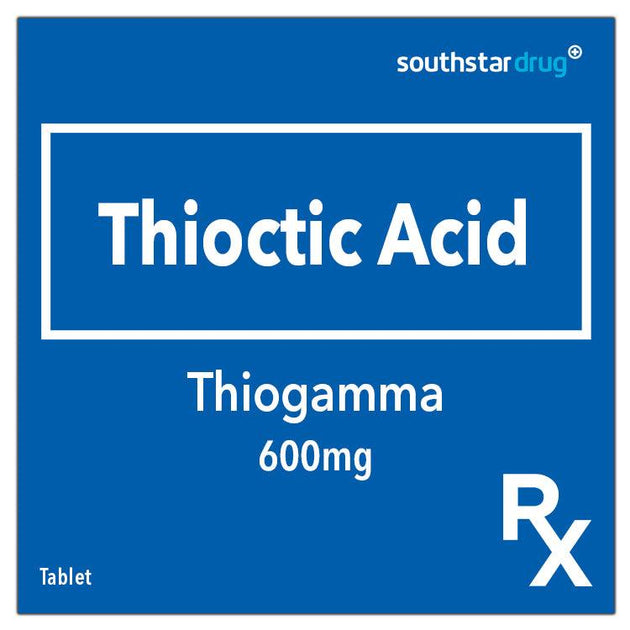 Buy Rx Thioctic Acid Tablet 600 mg Online | Southstar Drug
