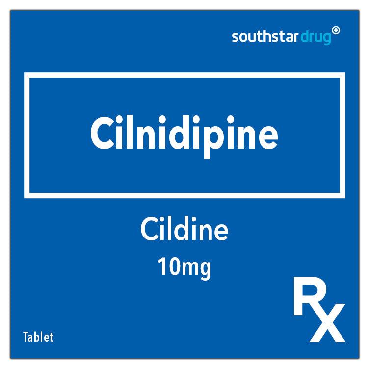 Buy Rx: Cildine 10mg Tablet Online | Southstar Drug