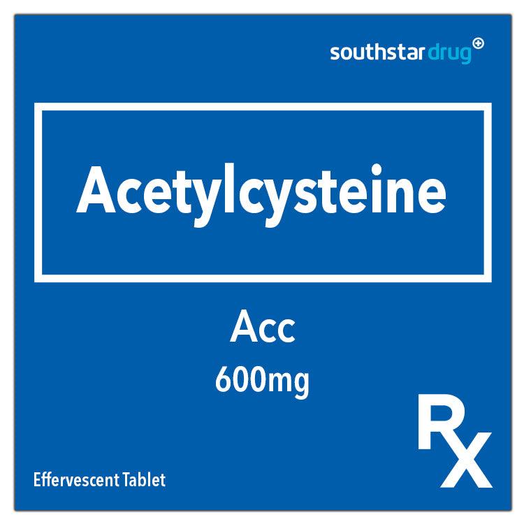 Buy Rx: Acc 600mg Effervescent Tablet Online | Southstar Drug
