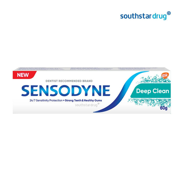 Buy Sensodyne Deep Clean Toothpaste 60g Online | Southstar Drug