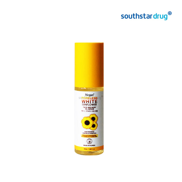 Buy Megan Oil Serum Sunflower 50ml Online | Southstar Drug