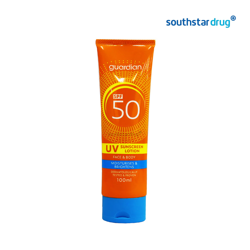 Buy Guardian UV Face & Body SPF50 Tube Sunscreen 100ml Online | Southstar Drug