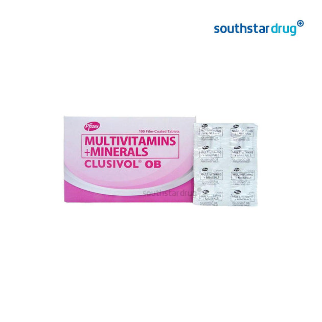 Buy Clusivol O.B. Tablet - 20s Online | Southstar Drug