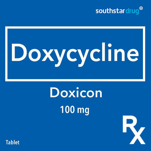 Buy Rx: Doxicon 100 mg Tabllet Online – Southstar Drug