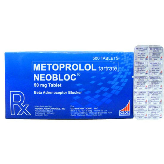 Buy Rx: Neobloc BP 50 mg Tablet Online – Southstar Drug