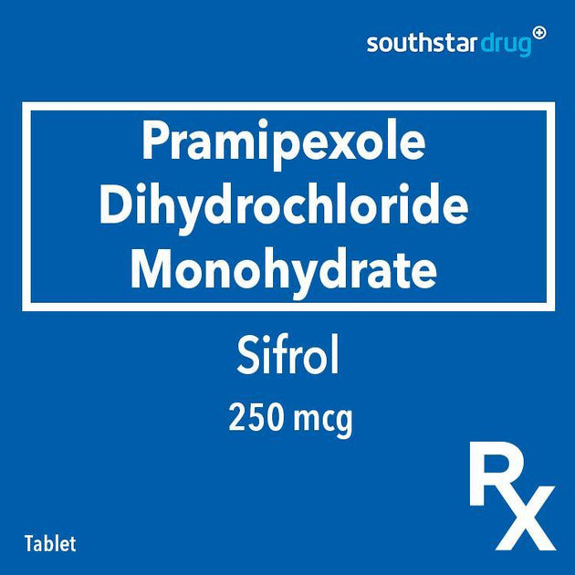 Buy Rx: Sifrol 250 mcg Tablet Online | Southstar Drug