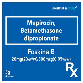 Buy Rx: Foskina B 5 g Ointment Online – Southstar Drug