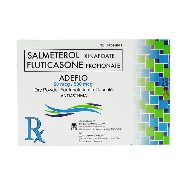 Buy Rx: Adeflo 50 mcg / 500 mcg Capsule Online | Southstar Drug