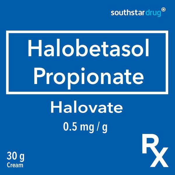Buy Rx: Halovate 0.5 mg / g 30 g Cream Online – Southstar Drug