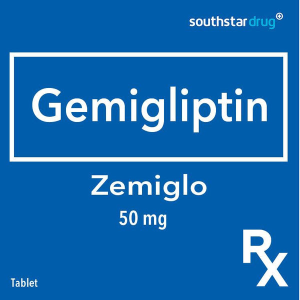 Buy Rx: Zemiglo 50 mg Tablet Online – Southstar Drug