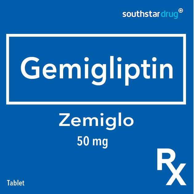 Buy Rx: Zemiglo 50 mg Tablet Online | Southstar Drug