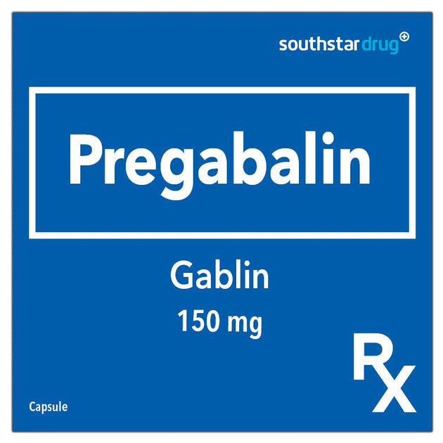 Buy Rx: Gablin 150 mg Capsule Online | Southstar Drug