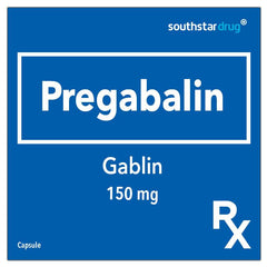 Buy Rx: Gablin 150 mg Capsule Online | Southstar Drug
