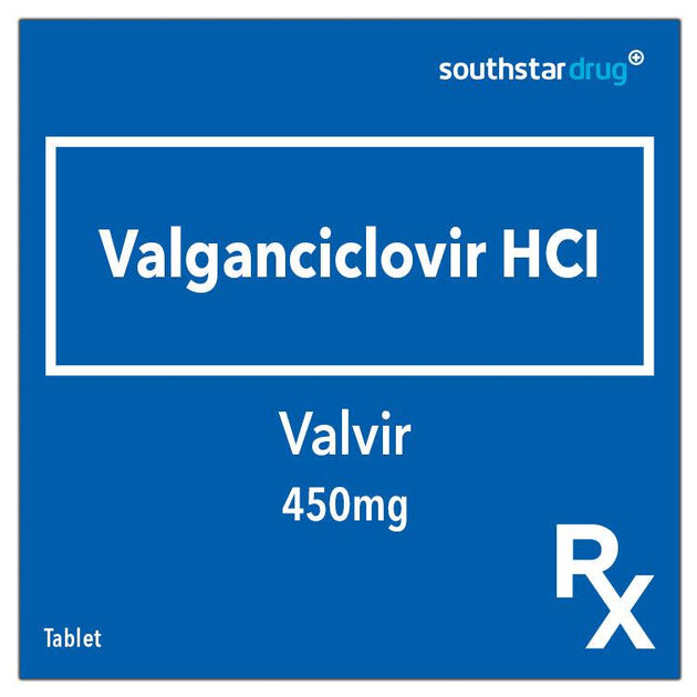 Buy Rx: Valvir 450mg Tablet Online | Southstar Drug