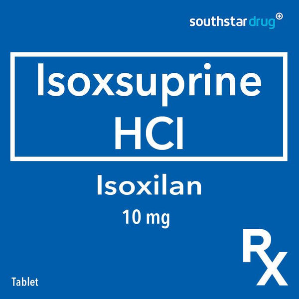 Buy Rx: Isoxilan 10 mg Tablet Online – Southstar Drug