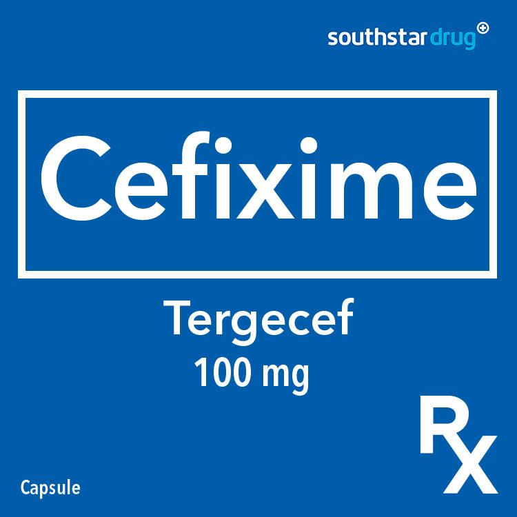 Buy Rx: Tergecef 100 mg Capsule Online | Southstar Drug