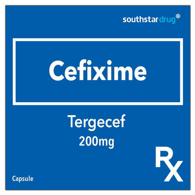 Buy Rx: Tergecef 200 mg Capsule Online | Southstar Drug