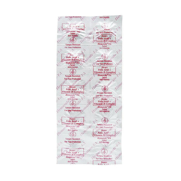 Buy Hemarate FA Tablet - 20s Online | Southstar Drug