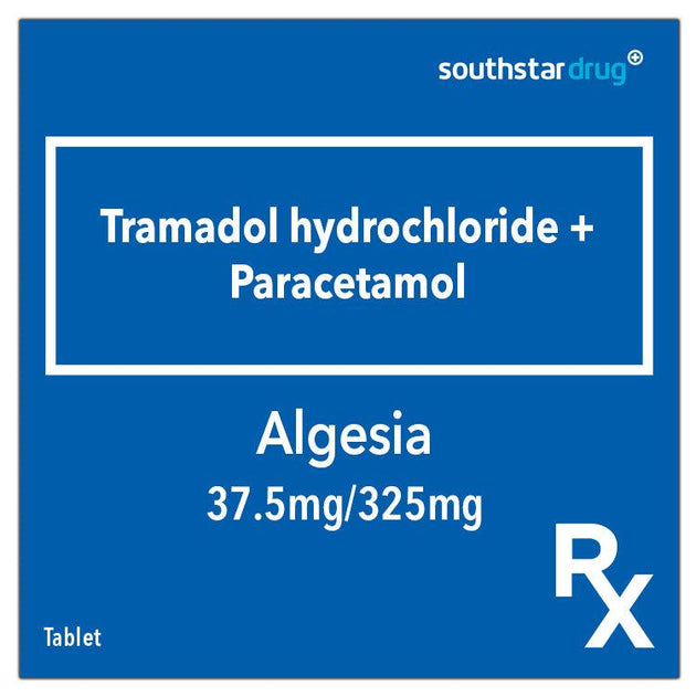 Buy Rx: Algesia 37.5 mg / 325 mg Tablet Online | Southstar Drug