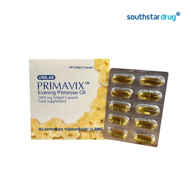 Buy Primavix 1000mg Soft-gel Capsule - 20s Online | Southstar Drug