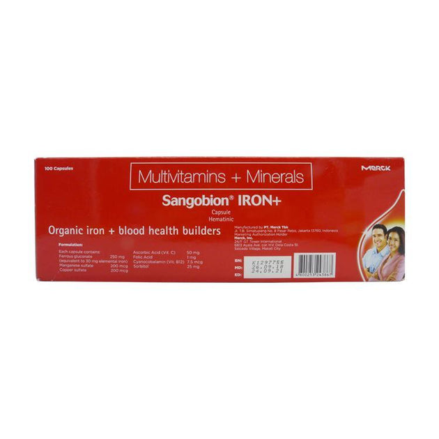 Buy Sangobion Iron Plus Capsule Online | Southstar Drug