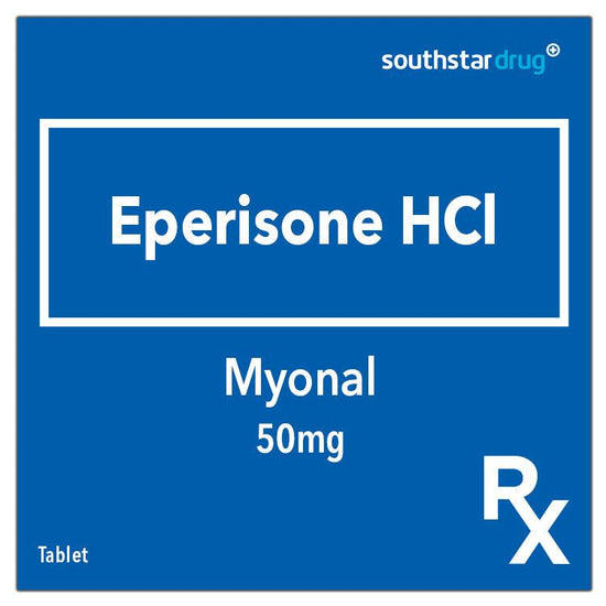 Buy Rx: Myonal 50 mg Tablet Online – Southstar Drug
