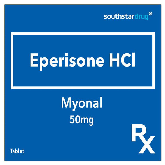 Buy Rx: Myonal 50 mg Tablet Online | Southstar Drug