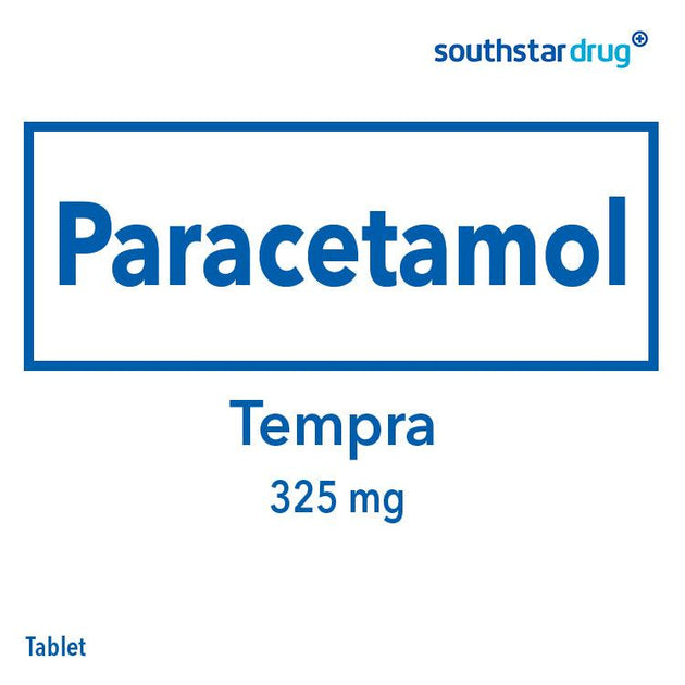 Buy Tempra 325 mg Tablet - 20s Online | Southstar Drug