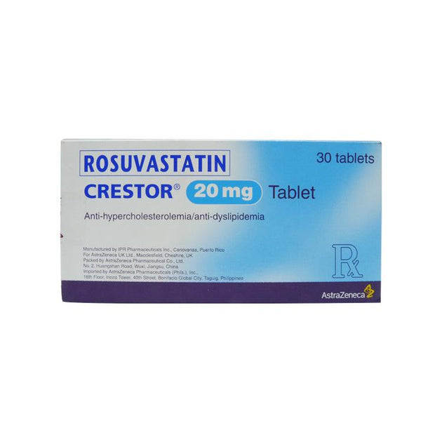 Buy Rx: Crestor 20 mg Tablet Online | Southstar Drug