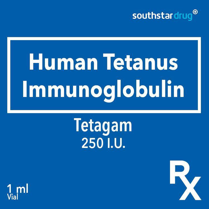 Buy Tetagam 250 I.U 1 ml Online – Southstar Drug