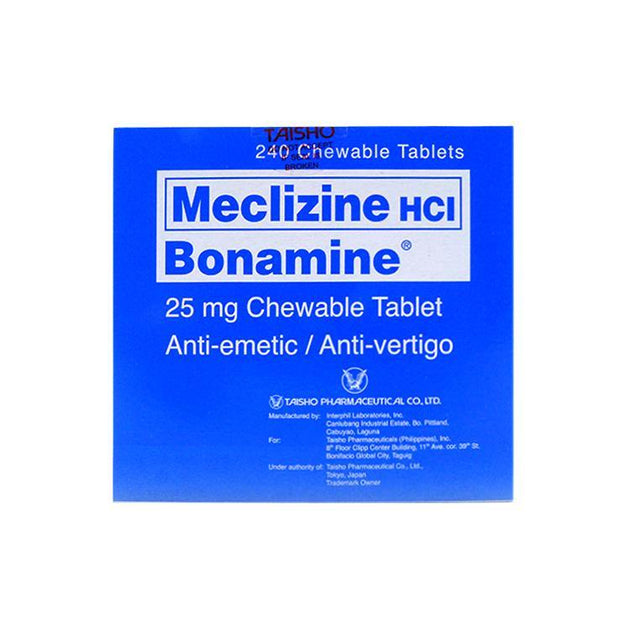Buy Bonamine 25 mg Chewable Tablet - 20s Online | Southstar Drug
