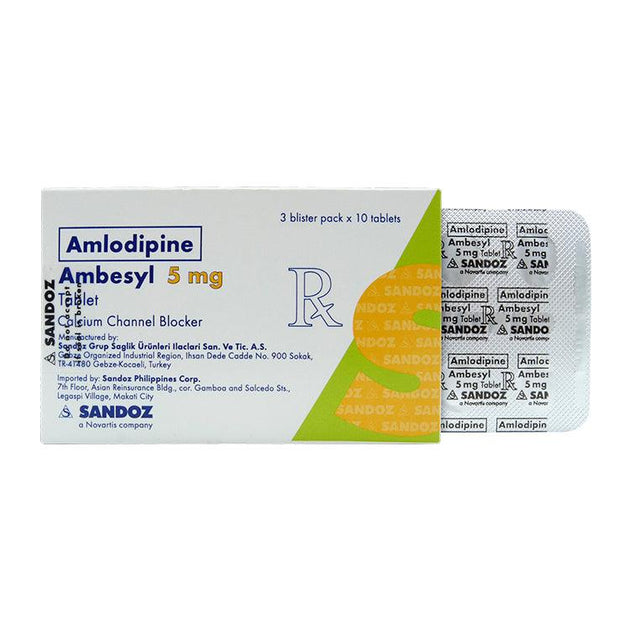 Buy Rx: Ambesyl 5 mg Tablet Online | Southstar Drug