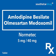 Buy Rx: Normetec 5 mg / 40 mg Tablet Online | Southstar Drug