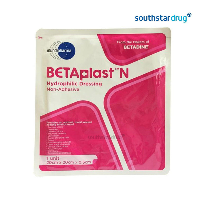 Buy Betaplast Plaster N Wnd 20X20X0.5 cm Online – Southstar Drug