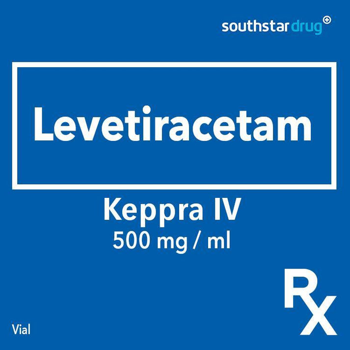 Buy Rx: Keppra IV 500 mg / ml Vial Online – Southstar Drug