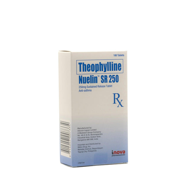 Buy Rx: Nuelin Sr 250 mg Tablet Online | Southstar Drug