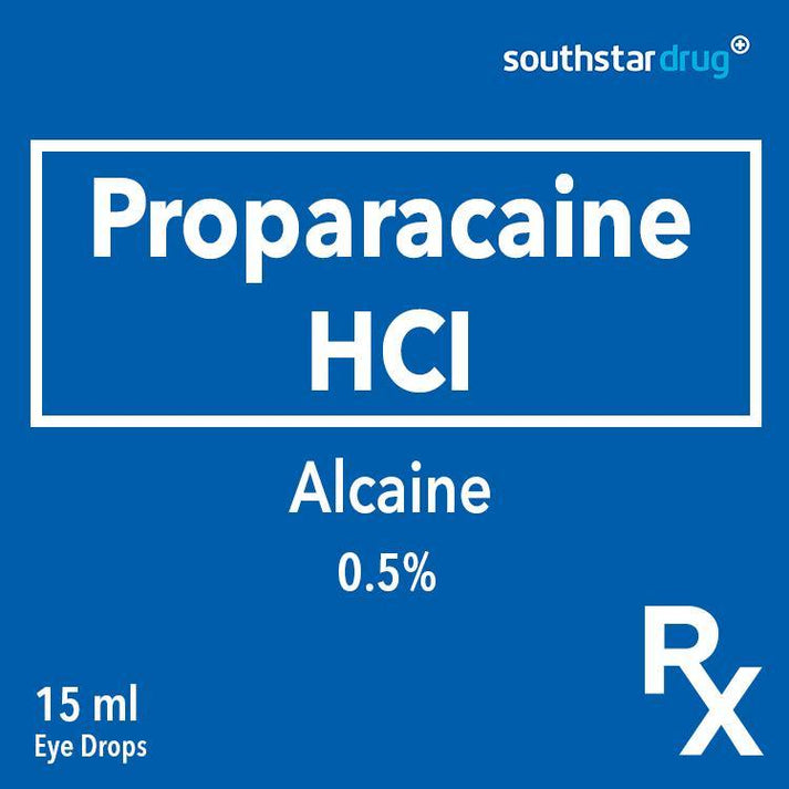 Buy Rx: Alcaine 0.5% 15 ml Eye Drops Online – Southstar Drug