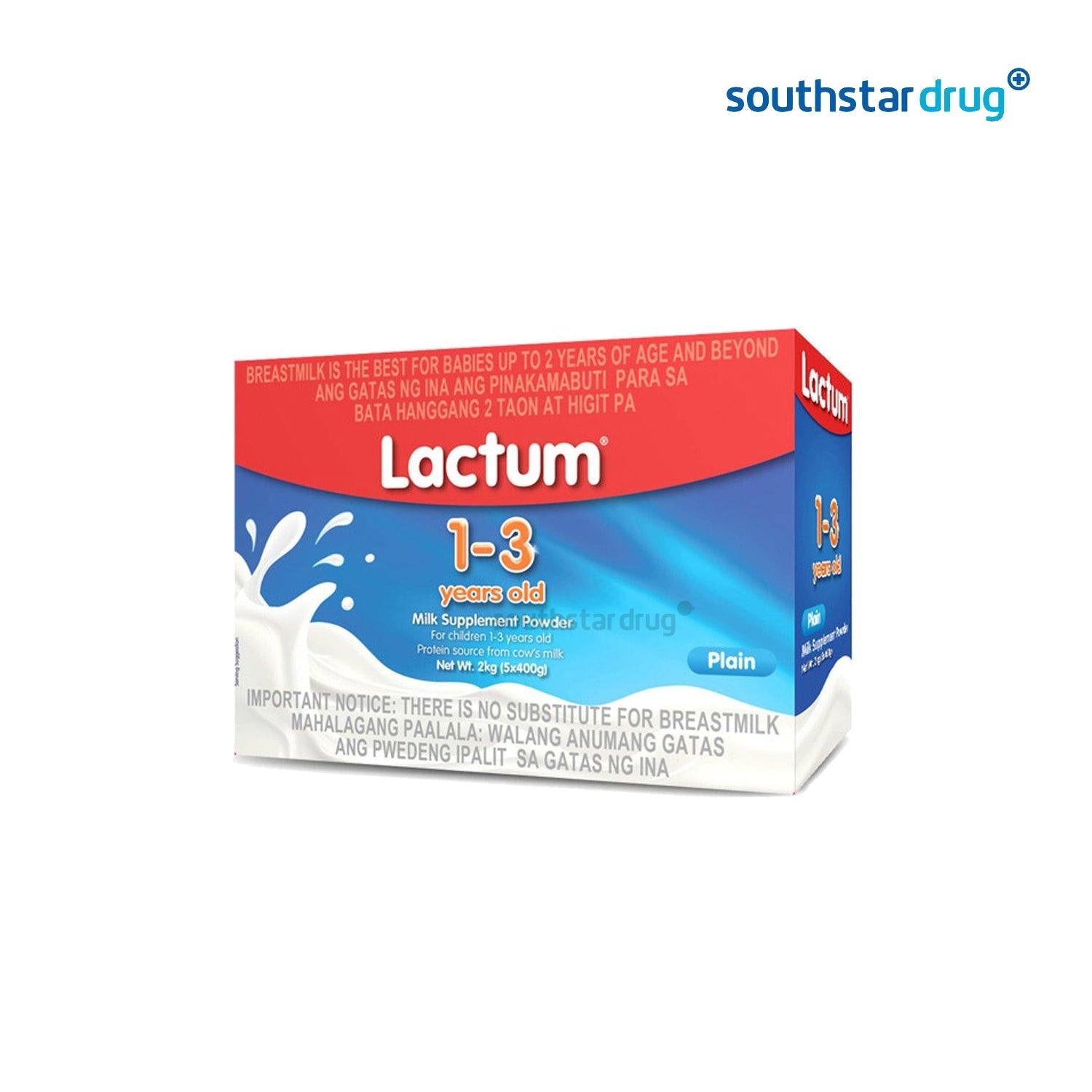 Buy Lactum 1+ Powder Plain 2 kg Online | Southstar Drug