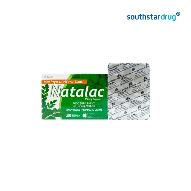 Buy Natalac 250 mg Capsule - 20s Online | Southstar Drug