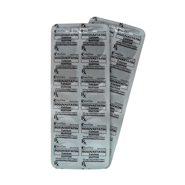 Buy Rx: Rustor 20 mg Tablet Online | Southstar Drug