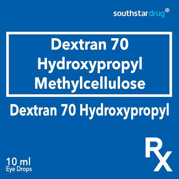 Buy Rx: Dextran 70 Hydroxypropyl 10 ml Eye Drops Online | Southstar Drug