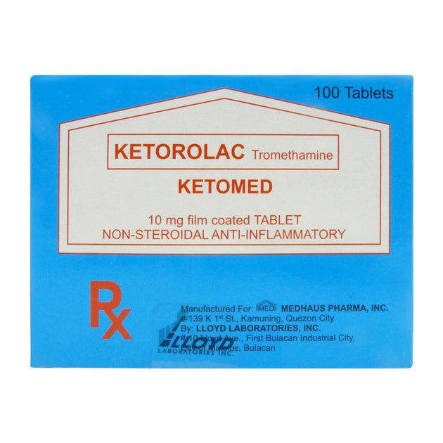 Buy Rx: Ketomed 10 mg Tablet Online | Southstar Drug