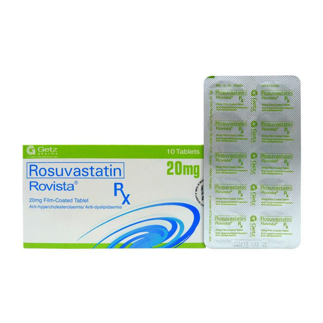 Buy Rx: Rovista 20 mg Tablet Online | Southstar Drug