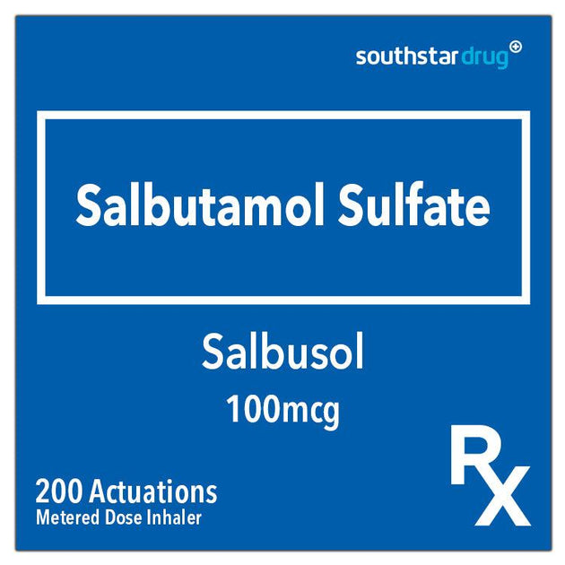 Buy Rx: Salbusol 100 mcg Inhaler Online | Southstar Drug