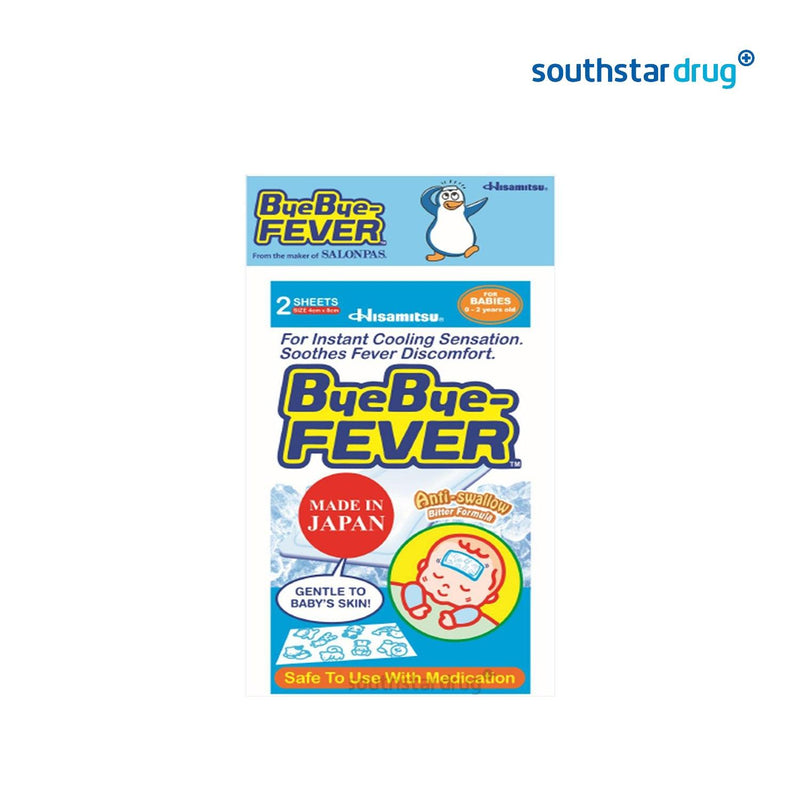 Buy Byebye Fever Sheet Babies - 2s Online | Southstar Drug