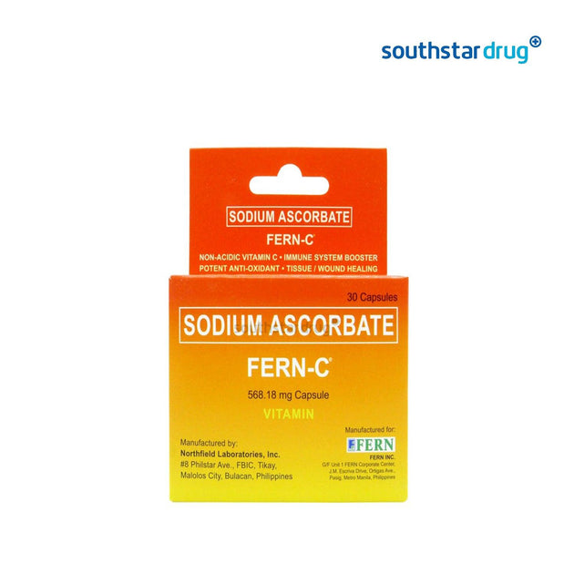 Buy Fern C 568.18 mg Capsule - 30s Online | Southstar Drug