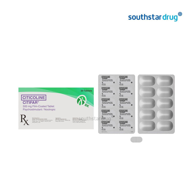 Buy Rx: Citifar 500 mg Tablet Online | Southstar Drug