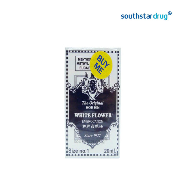 Buy White Flower #1 OIl 20 ml Online | Southstar Drug